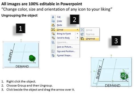 PowerPoint Template Business Supply Demand Curve Plot PowerPoint Slides