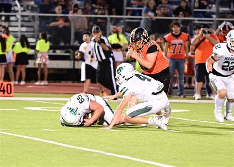 Marion Routes Karnes City Badgers 21 3 At Home Sports