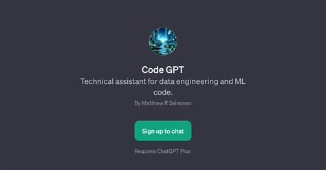 code gpt ai tool for coding help