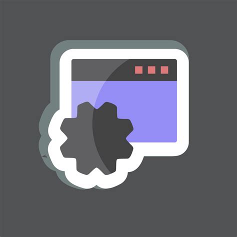 Sticker Browser Configurations Suitable For Programming Symbol Simple