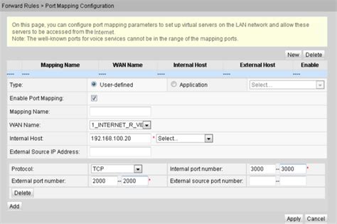 What Is The Port Mapping Function Of The ONT
