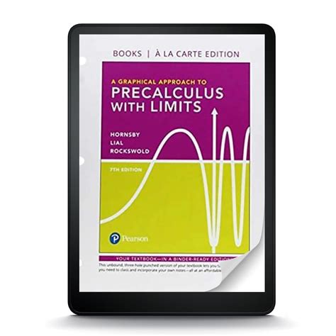 A Graphical Approach To Precalculus With Limits 7th Edition Your Indispensable Tool Luxsento