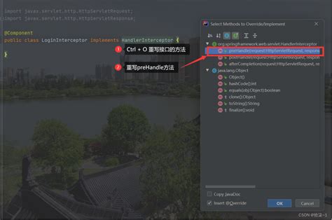 拦截器基本使用 Csdn博客