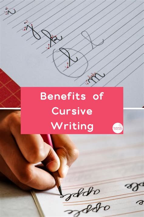 Benefits Of Cursive Writing Mama Teaches