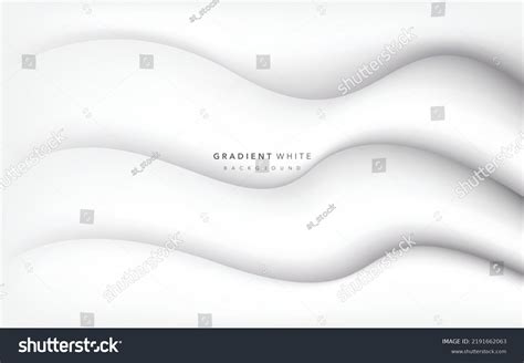 Gradient Abstract White Background Template Stock Vector Royalty Free 2191662063 Shutterstock