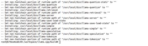 一文熟悉新版llama cpp使用并本地部署llama llama cli csdn博客