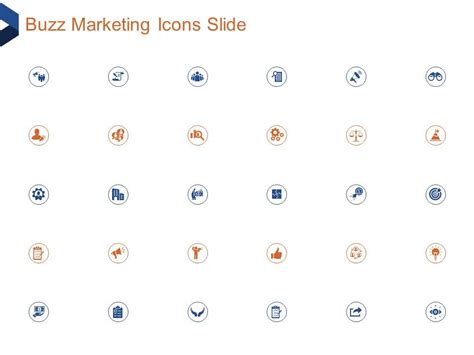 Buzz Marketing Icons Slide Ppt Powerpoint Presentation Portfolio