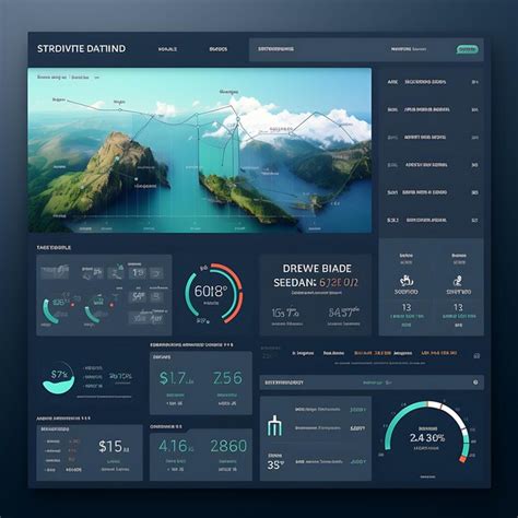 Premium Ai Image Web Dashboard Dividend Investing Dashboard With