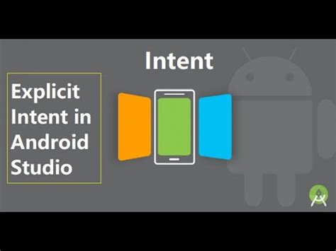 Intent in android studio I Android Explicit Intent | Basic Tutorial #Part-5 - YouTube