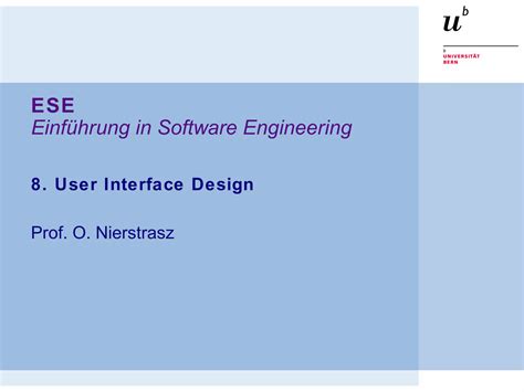 User Interface Design Ppt Ppt