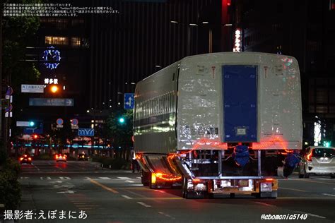 2nd Train 【jr西】n700s H3編成搬入陸送の写真 Topicphotoid75661