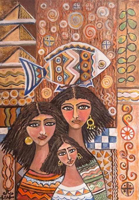 The Fish Painting By Manal Mahdy Saatchi Art Sale Artwork Saatchi