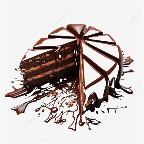 Ai를 이용한 초콜릿 케이크 생성 초콜릿 케이크 디저트 음식 Png 일러스트 및 이미지 에 대한 무료 다운로드 Pngtree