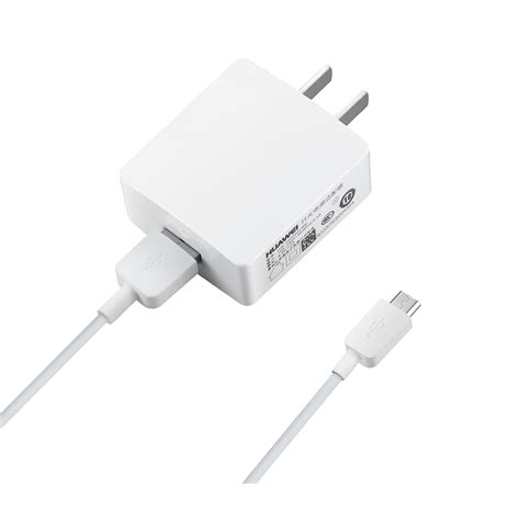 For Huawei Ac Dc Adapter Data Cable 5v 2a Fast Charge Usb Fasciole Charge Head White In Mobile