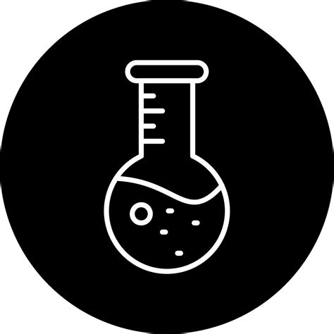 Flask Laboratory Container Line Circle Inverted 65583580 Vector Art At Vecteezy