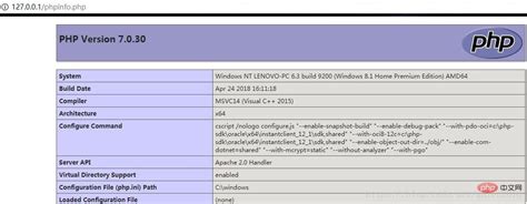 如何搭建php开发环境（apachephpmysql）（附教程） Php教程 Php中文网