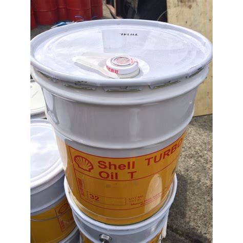 【殼牌shell】turbo T 32、渦輪機油、20公升 桶裝【渦輪機、發電機 系統】日本原裝進口 蝦皮購物