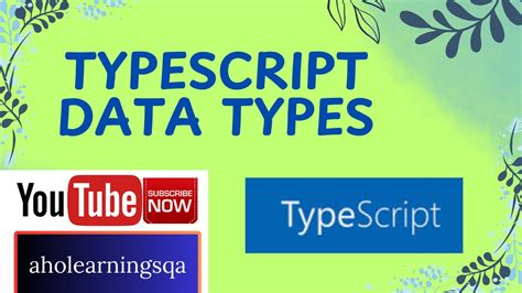 Learn Typescript Datatypes In Minutes Watch This Quick Guide To String Number Boolean And Any