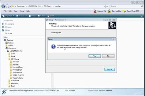 Instalasi Wamp Server Youtube