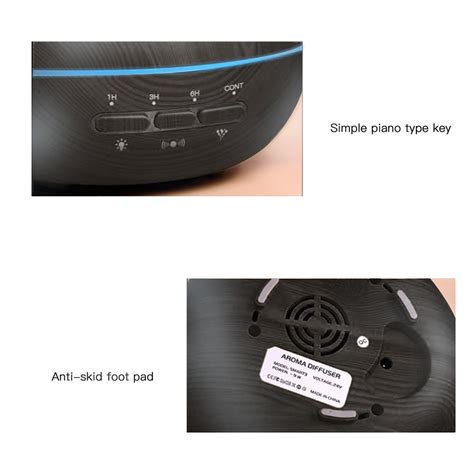 Auto Sensing Ultrasonic Wood Grain Aromatherapy Diffuser Aroma