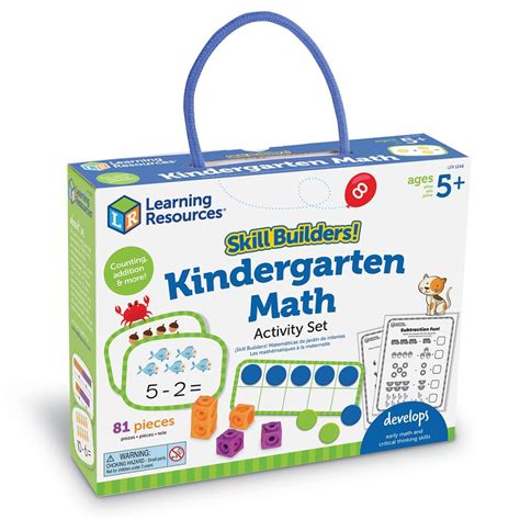 Skill Builders Kindergarten Math Activity Set By Learning Resources