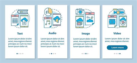 Types Of Muda Onboarding Mobile App Screen App Ui Mockup Vector App Ui Mockup Png And Vector