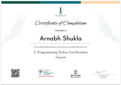 Arnabh Shukla On Linkedin Imarticus C Programming Online Certification