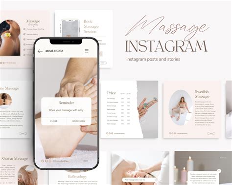 Instagram Massage Templates Atriel