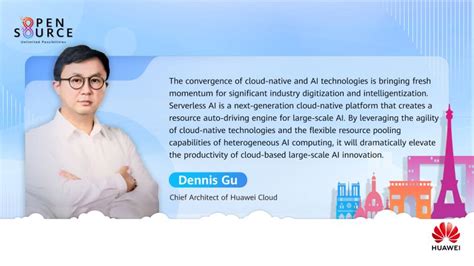 huawei open source on linkedin cloudnative ai serverlessai kubecon
