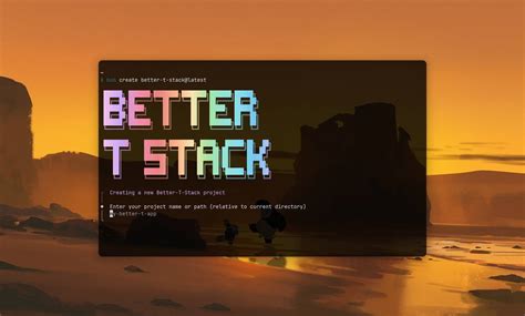 Create Better T Stack Peerlist