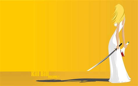 Fondo De Pantalla Amarillo De Kill Bill