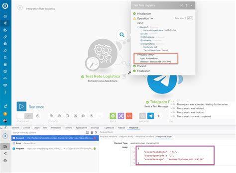 Javascript Integromat How To Parse Error Message From Custom Api