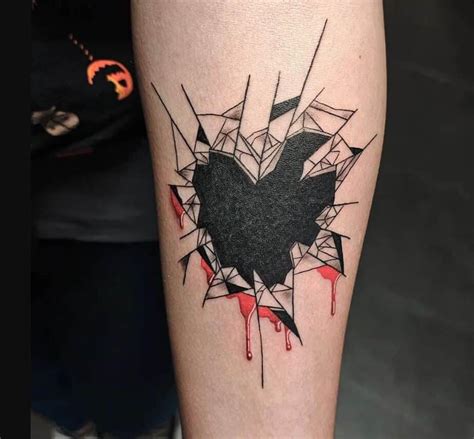 25 Heartbreak Tattoo Ideas To Share Your Feelings