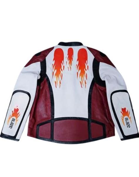 Ghost Rider Johnny Blaze Biker Jacket Nicolas Cage Jacket