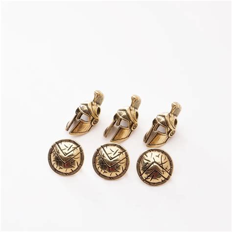 1 Набор бусы на веревочке Diy Подвеска пряжка для ремней ножа Paracord металлические подвески