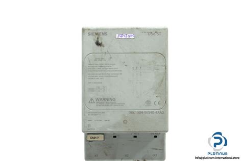 SIEMENS 3RK1304-5KS40-4AA0 MOTOR STARTER - Platinum International