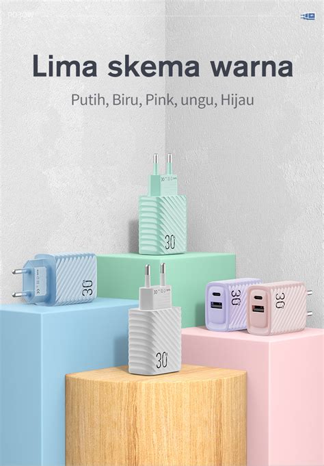 Jual Hot Kivee Charger Type C Fast Charging W Kabel Data Type C Set Kv Ac Quick