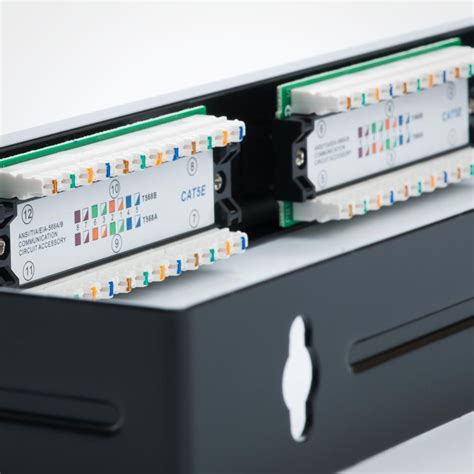 Cat5e Patch Panel Wall Mount Combo Firefold