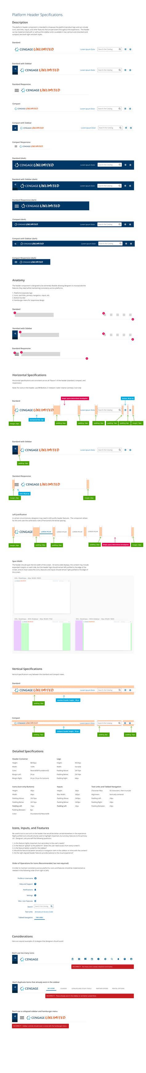 Header Component · Issue 198 · Cengagereact Magma · Github
