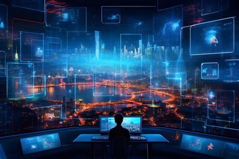 premium photo the power of artificial intelligence to fortify the