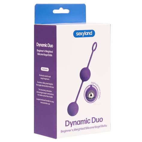 Sexyland Dynamic Duo Beginners Weighted Silicone Kegel Balls