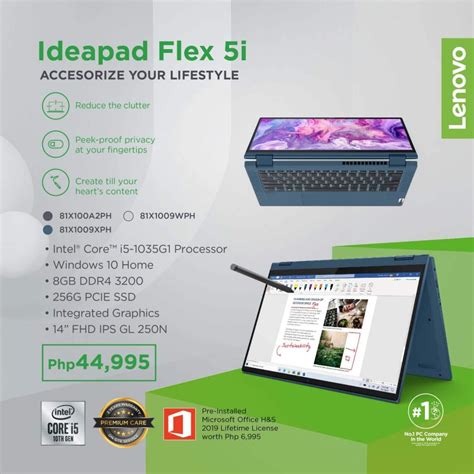 Lenovo Ideapad Flex Iil X A Ph Intel Core I G Gb Ram Gb Ssd Laptop