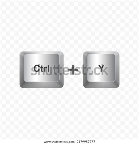 Keyboard Button Vector Illustration Shortcut Ctrl 库存矢量图免版税 Shutterstock