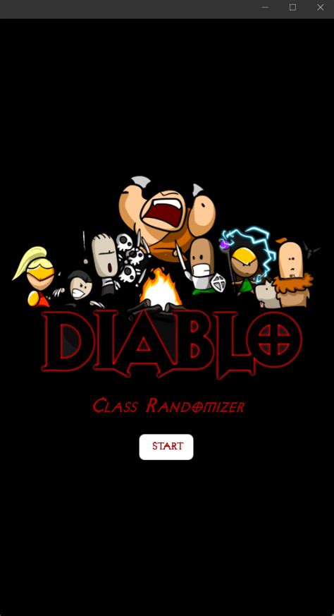 Simple Class Randomizer For D2 3 4 Rdiablo
