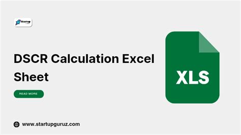 Dscr Calculation Excel Sheet Startup Guruz