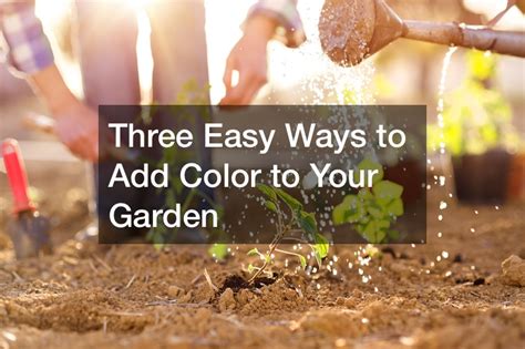 Three Easy Ways To Add Color To Your Garden Chester County Homes