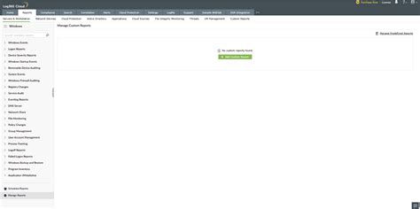 Custom Widgets Log360 Cloud