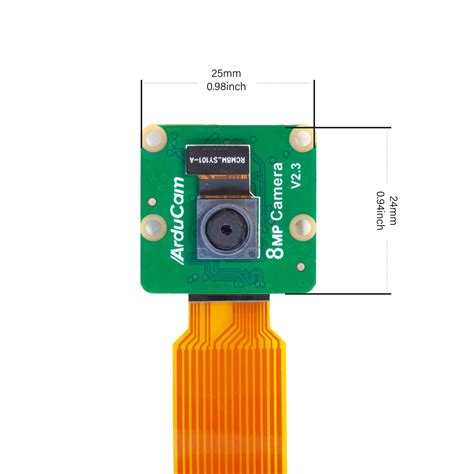 Getuscart Arducam For Raspberry Pi Camera Module V2 8 Megapixel1080p Rpi Cam V2 59150mm