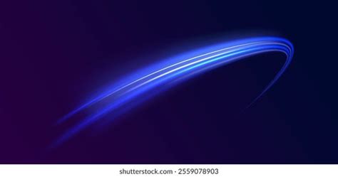 Big Data Traffic Visualization Dynamic High Stock Vector Royalty Free