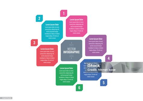 비즈니스 인터넷 연례 보고서 잡지 교육 세계를 위한 인포그래픽 템플릿입니다 벡터 인포 그래픽 템플릿입니다 Six Step 브리핑